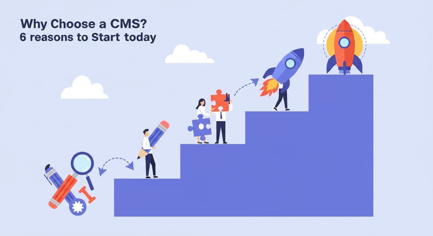 【5分でわかる】CMSとは？仕組みやメリットをわかりやすく解説 | DXアカウント